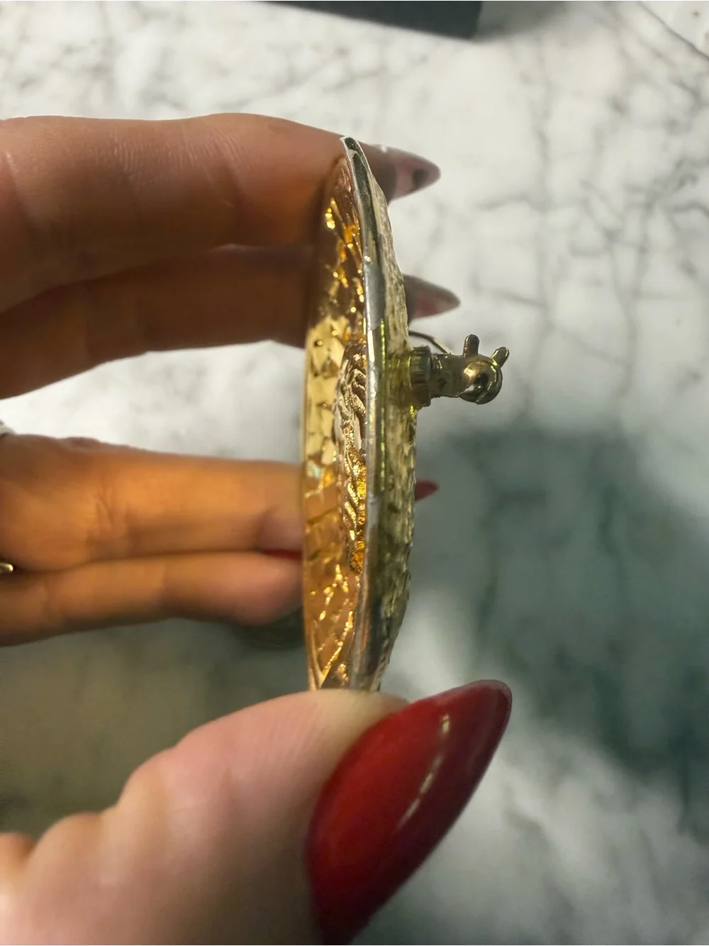 Versace | Jewelry | Rare Vintage Gianni Versace Medusa Mosaic Gold Tone ...